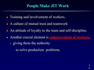 Jit (us), kanban, lean | PPTX