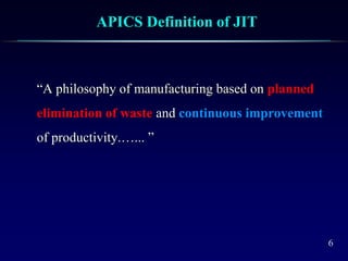 Jit (us), kanban, lean | PPTX | Mechanical and Industrial Engineering ...
