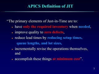 Jit (us), kanban, lean | PPTX