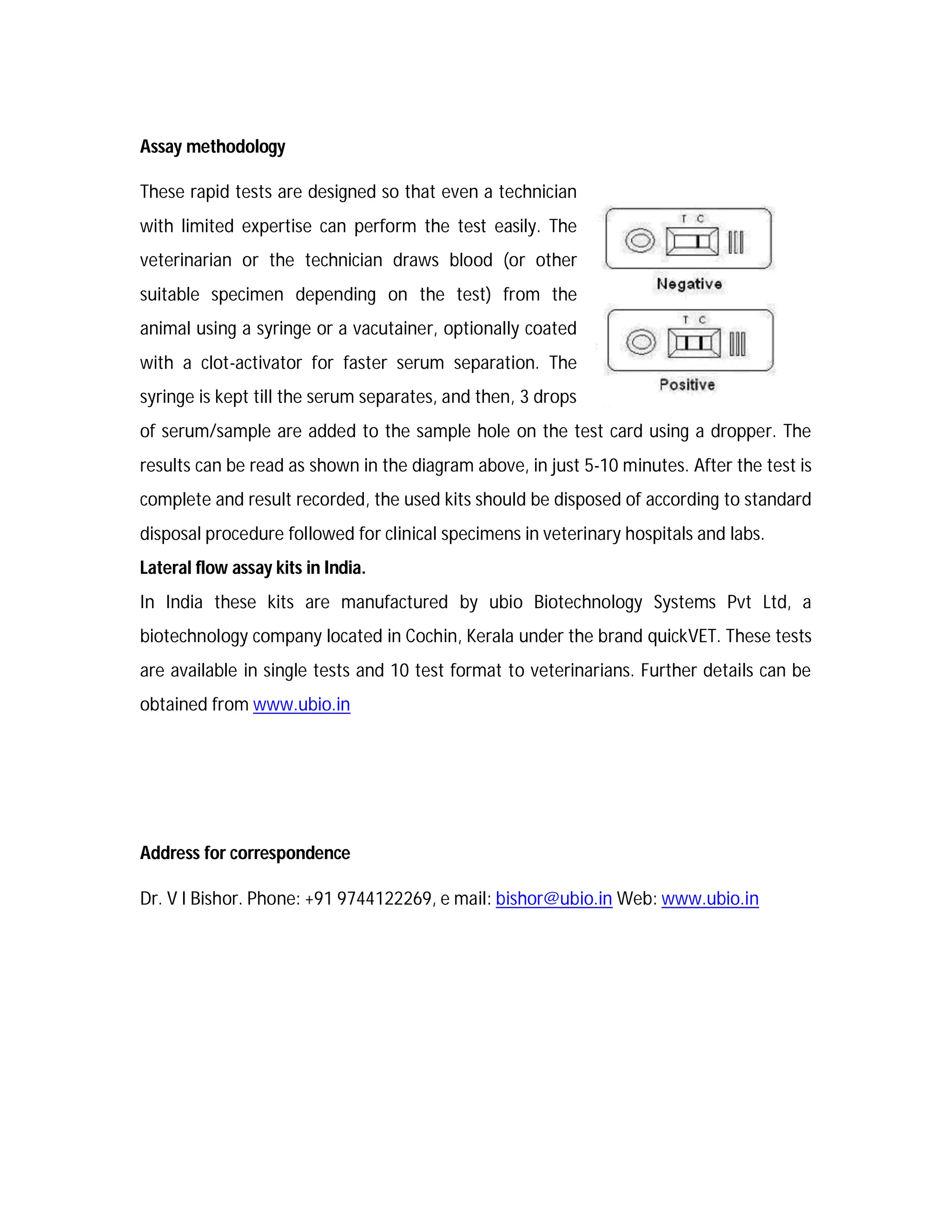 lateral flow assays | PDF