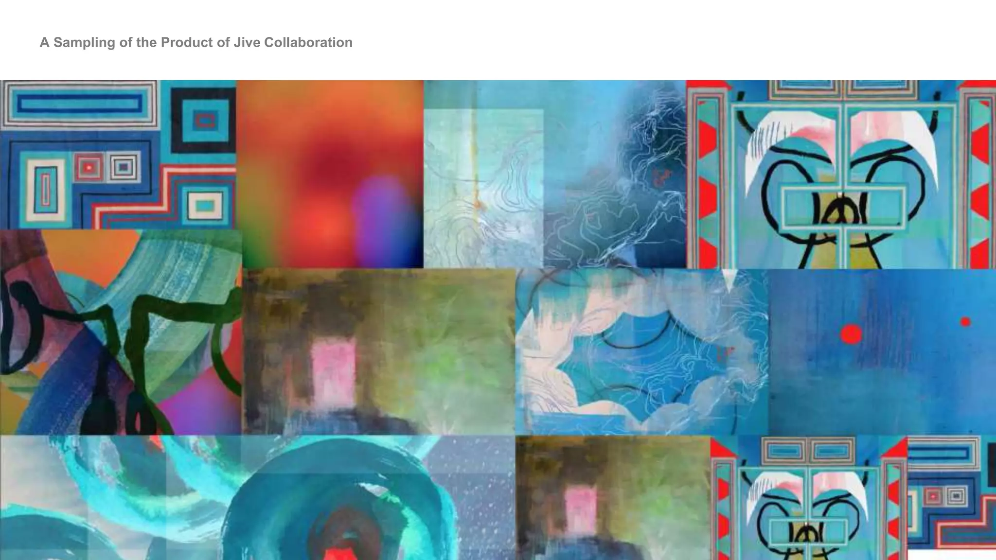 Jive artists collaboration | PPT