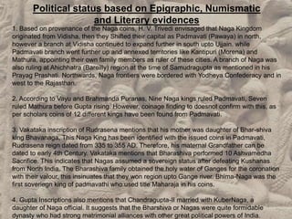 NAGA DYNASTY OF CENTRAL INDIA | PPTX