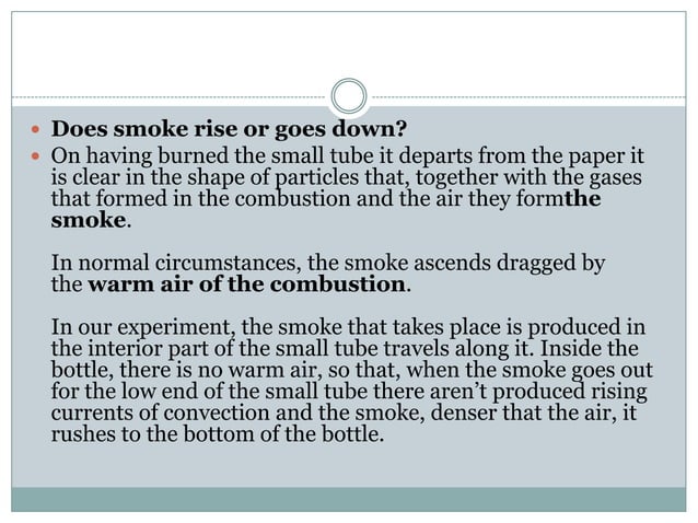 science fair experiment | PPTX | Smoking Cessation | Wellness