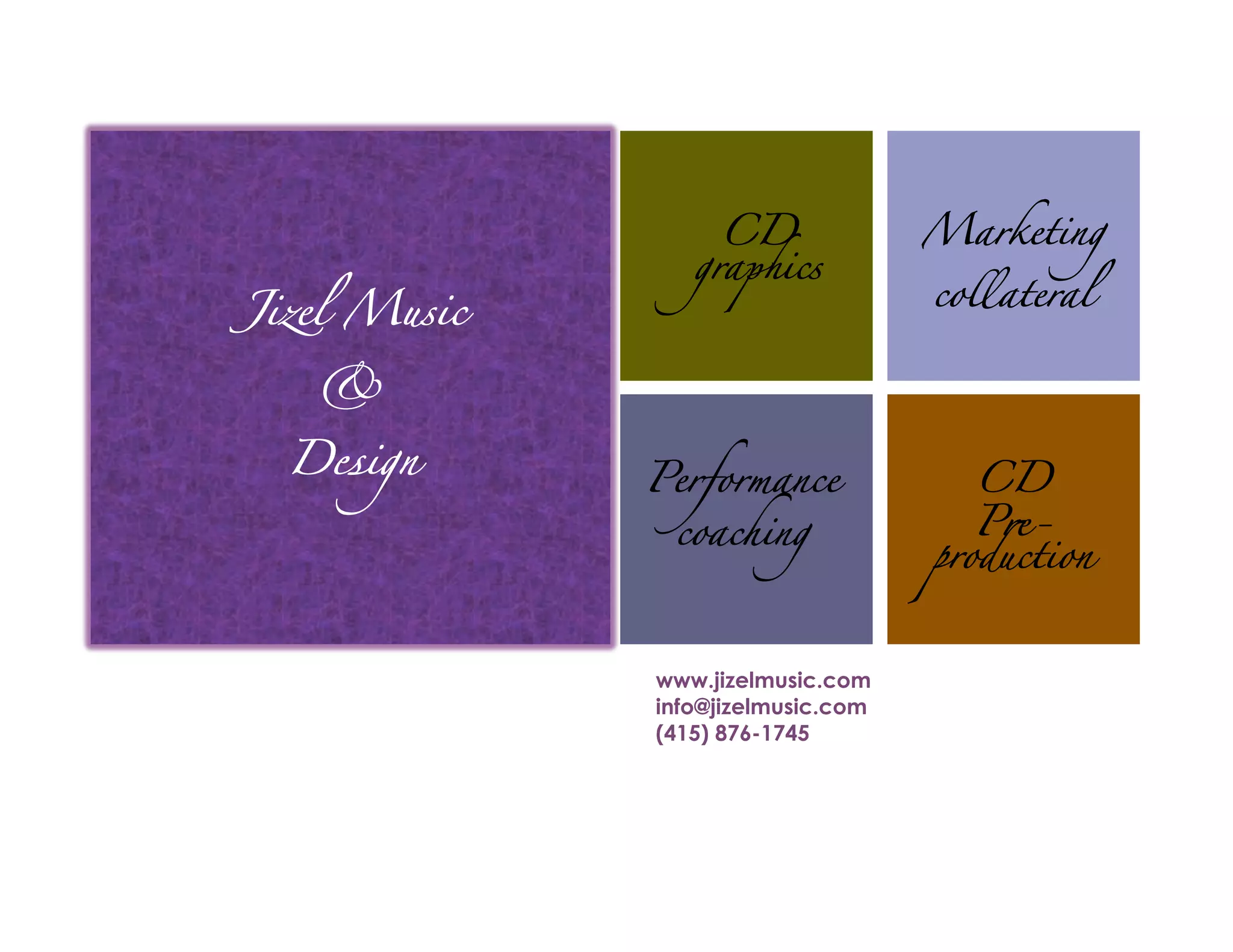 Jizel Music & Design | PDF | Music | Entertainment