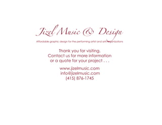 Jizel Music & Design | PDF | Music | Entertainment