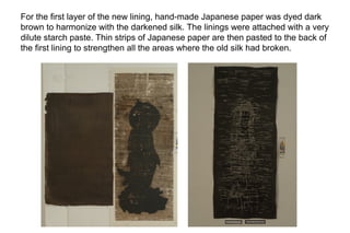 Ackland Art Museum - Conservation of Scroll | PPT