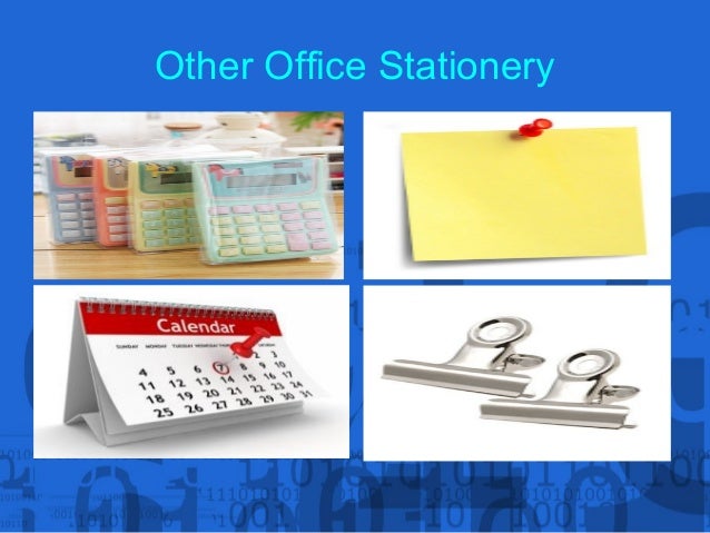 Types Of Office Stationery And Their Uses