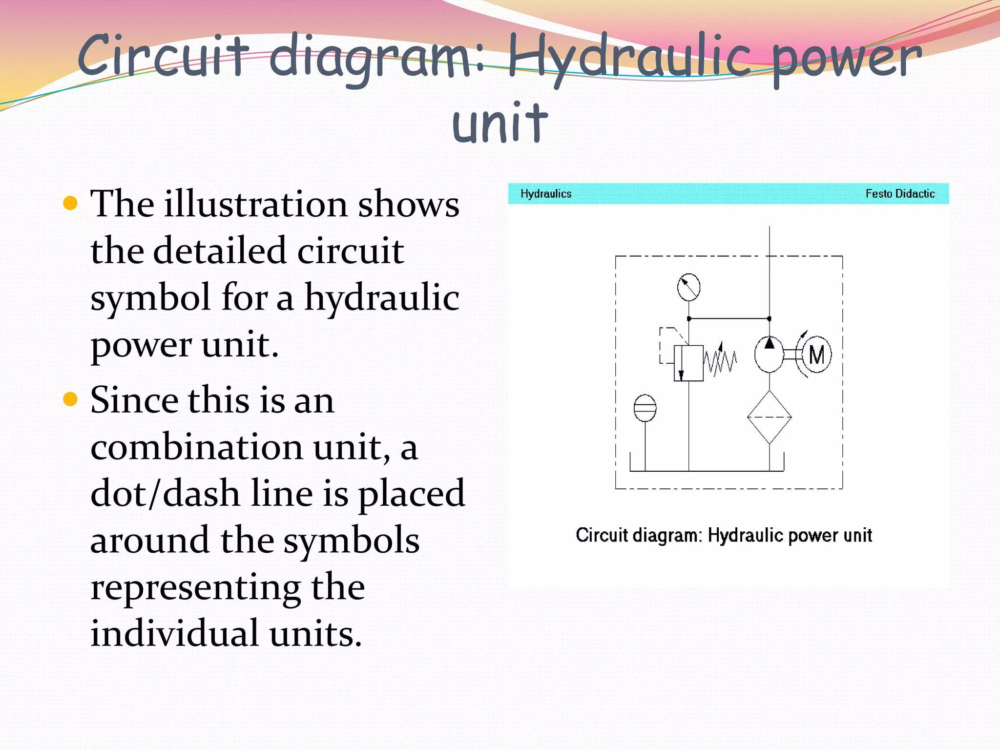 Basic hydraulic circuit | PPTX
