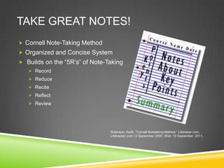 Study Skills Project | PPT