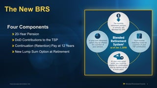 JJ MONTANARO and GREGG RIVAS - THE NEW MILITARY BLENDED RETIREMENT ...
