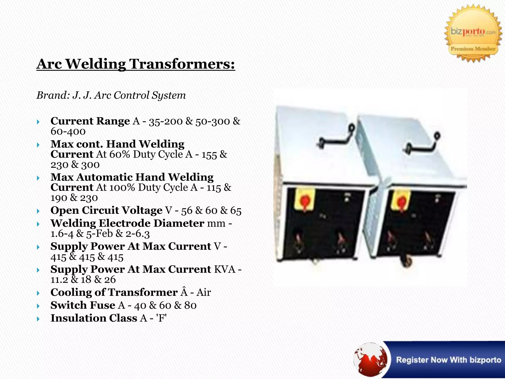 J J Arc Control System | PPTX