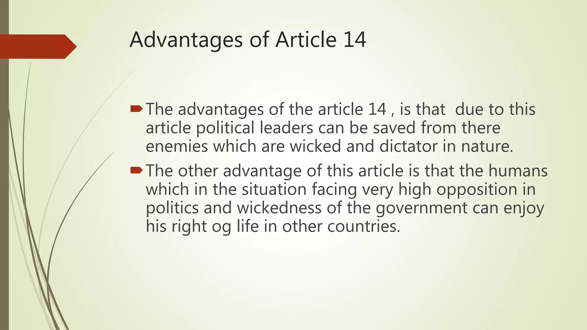 UDHR article 14_human_rights | PPT