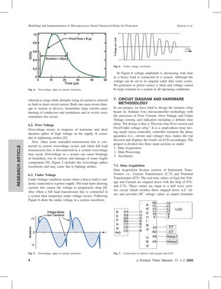 Modelling and Implementation of Microprocessor Based Numerical Relay ...