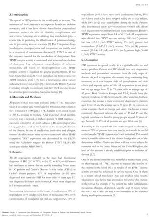 Therapeutic Drug Monitoring of Thiopurine Therapy in Patients with ...