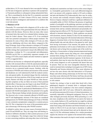 Isolated Terminal Ileitis- Crohn’s Disease or Something Else? | PDF
