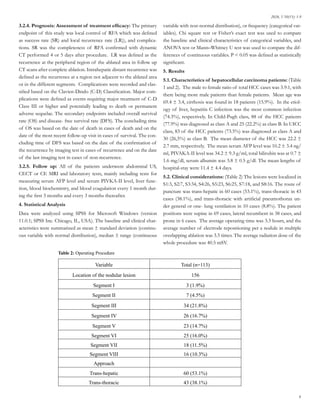 Efficacy and Safety of Computed Tomography-guided Radiofrequency Ablation For Hepatocellular ...