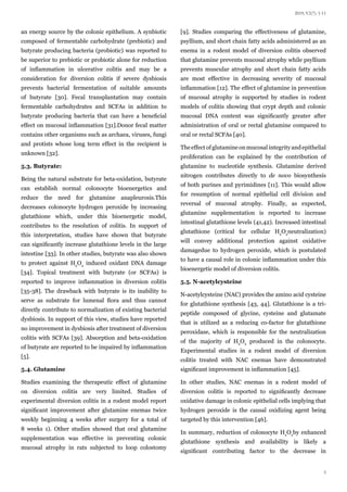 Diversion Colitis: A Bioenergetic Model of Pathogenesis | PDF
