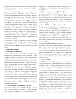 Patient-Reported Outcomes: Does Stigma Affect the Quality of Life of ...