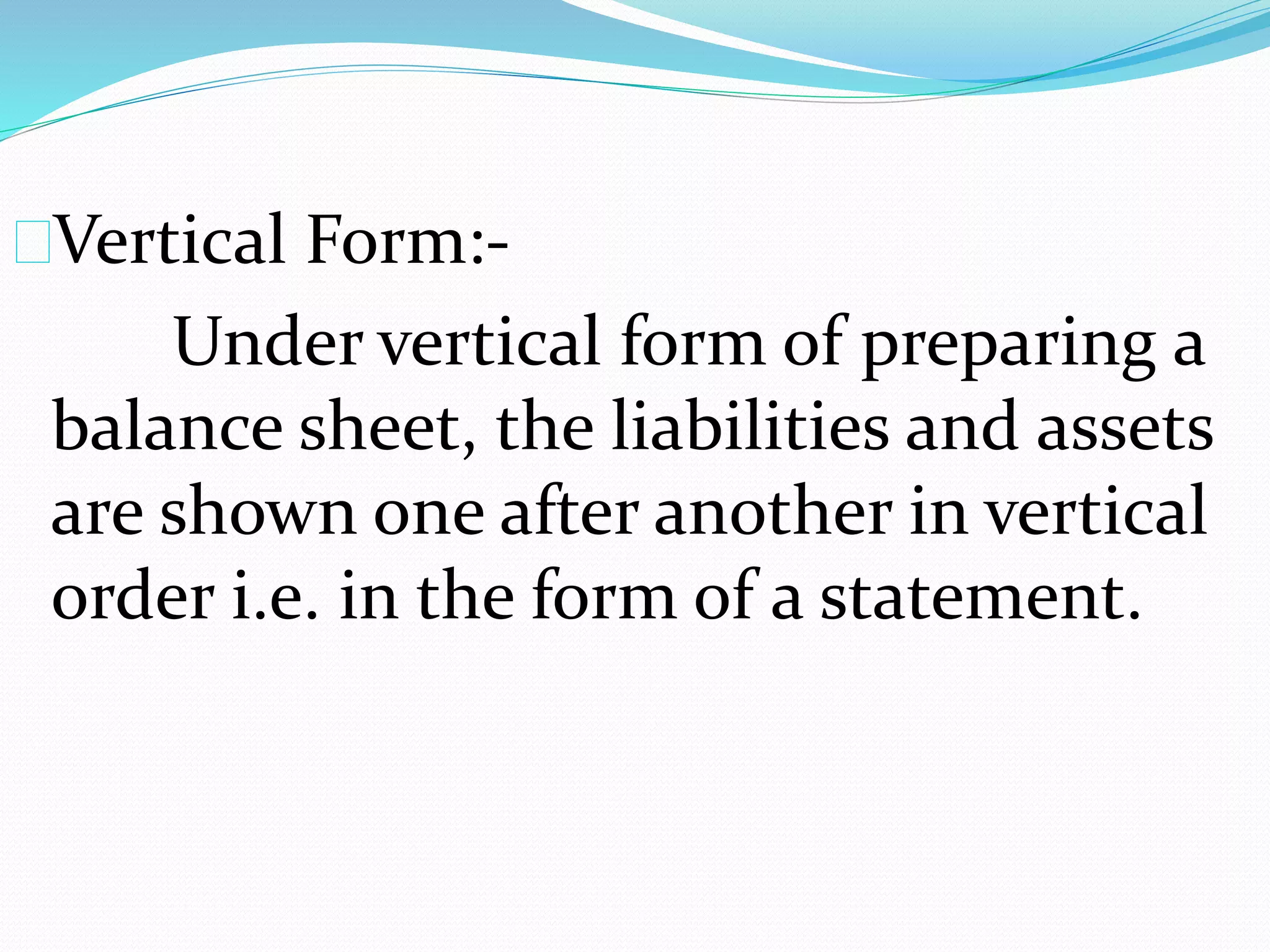 Financial Statement | PPTX