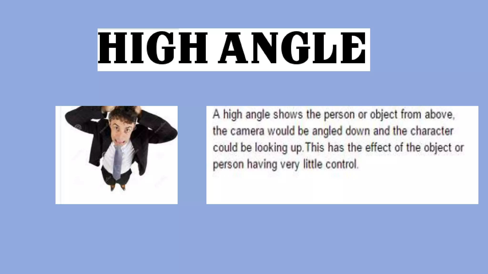 Camera Shots and Angles | PPTX