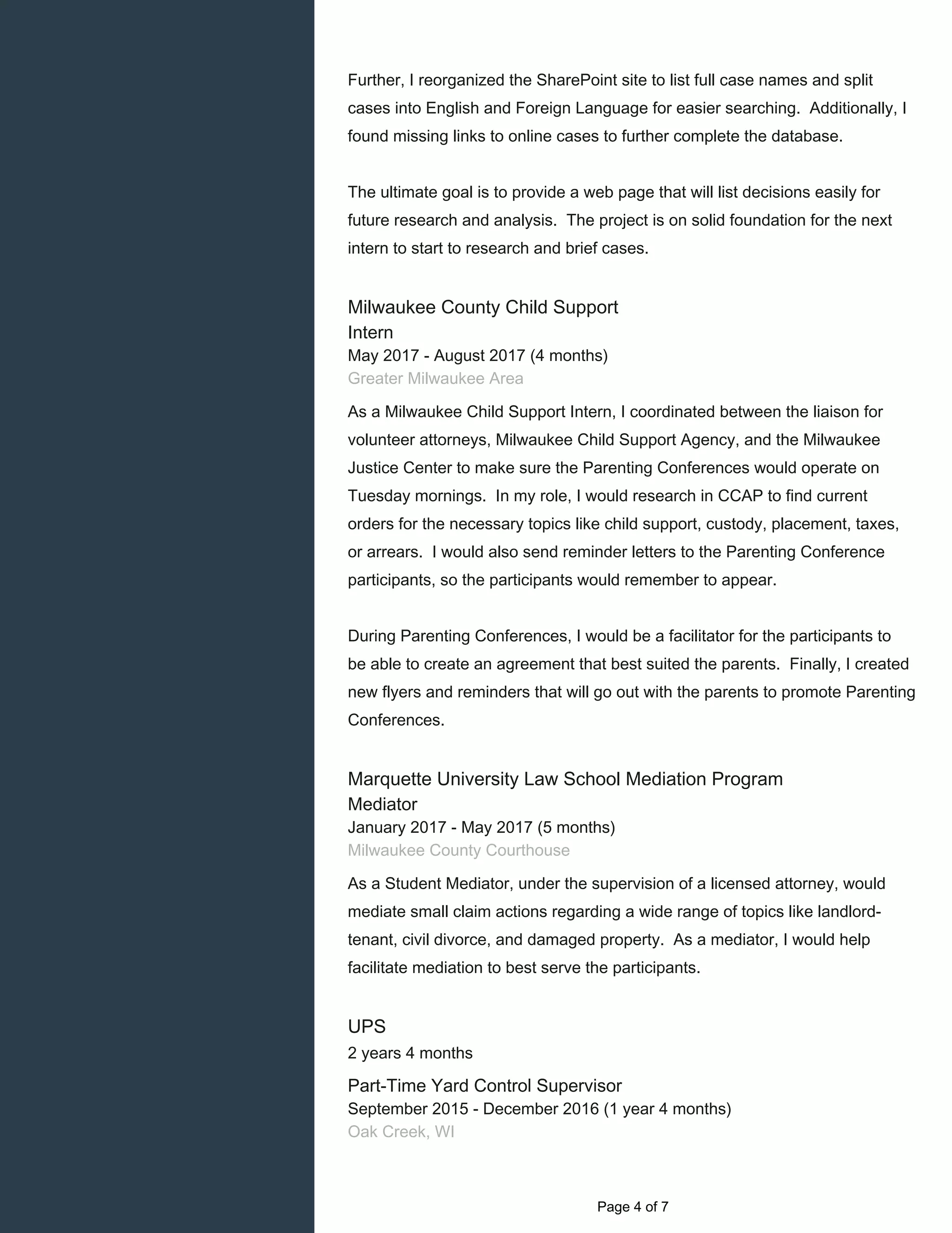 jj moore linkedin profile | PDF | Legal Services Industry | Industries