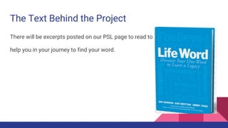 One word project 2019 | PPTX | Homework and Study | Education