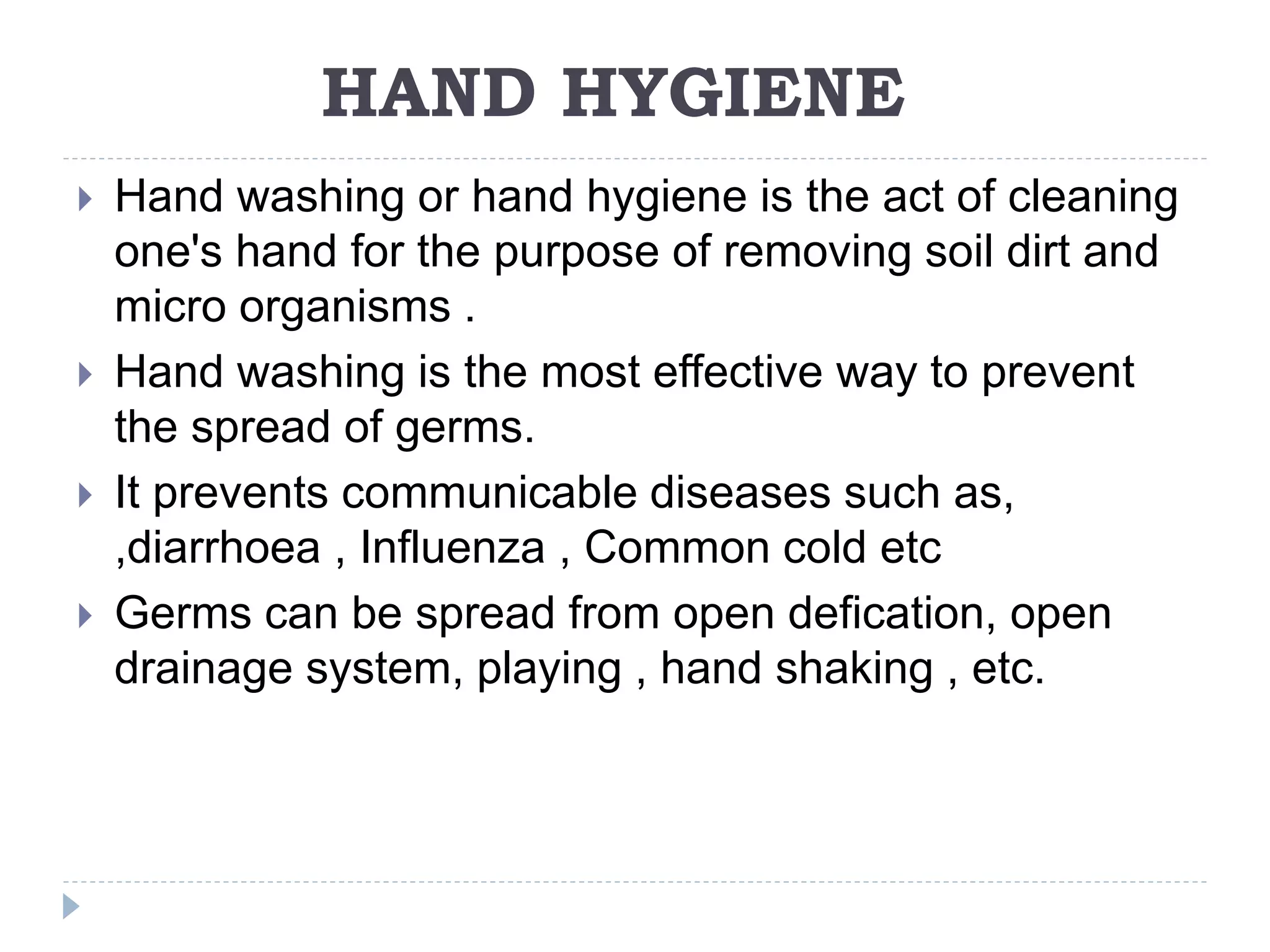 DEMONSTRATION OF HAND WASHING TECHNIQUE | PPTX