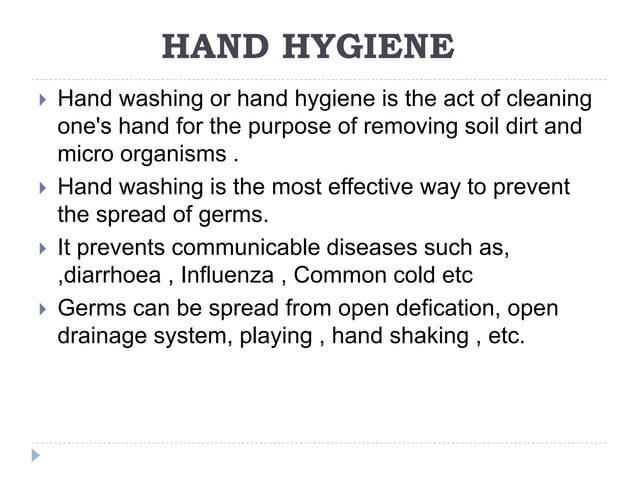 DEMONSTRATION OF HAND WASHING TECHNIQUE | PPTX