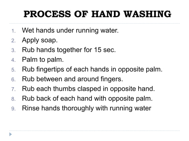 DEMONSTRATION OF HAND WASHING TECHNIQUE | PPTX