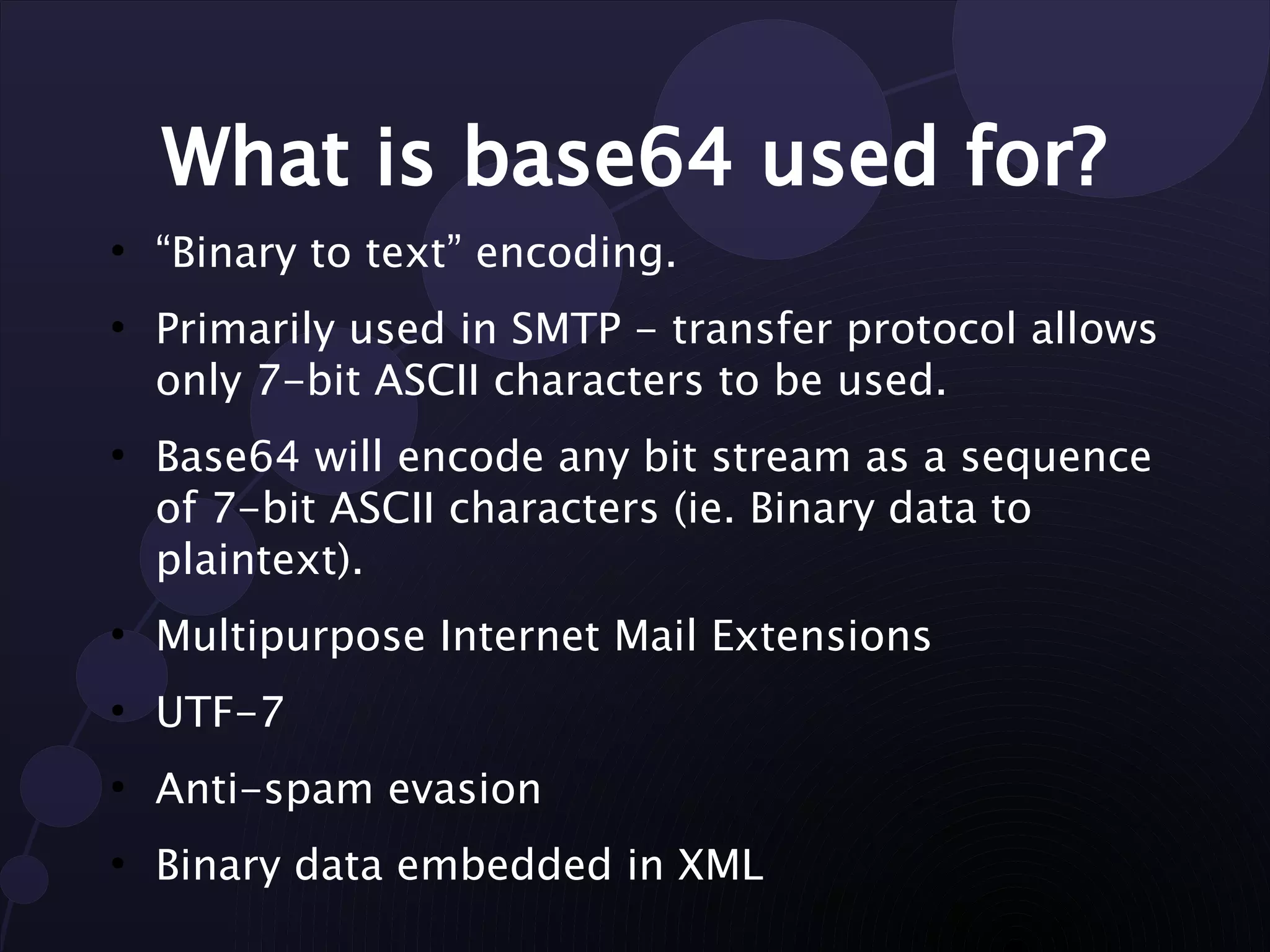 Base64 Encoding | PDF