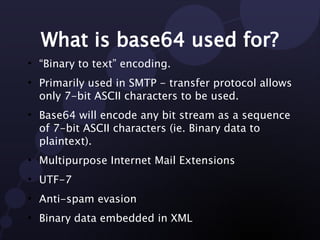 Base64 Encoding | PDF