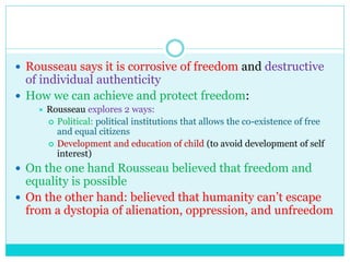 J J Rousseau by Dr Md Nazeer Hussain | PPT