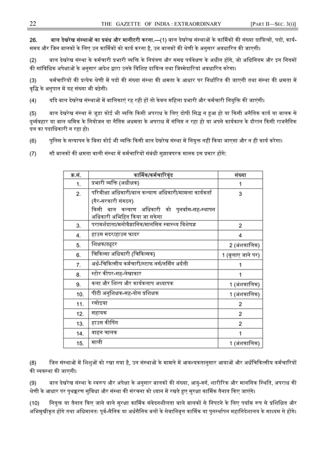 Juvenile Justice Rules 2016 | PDF