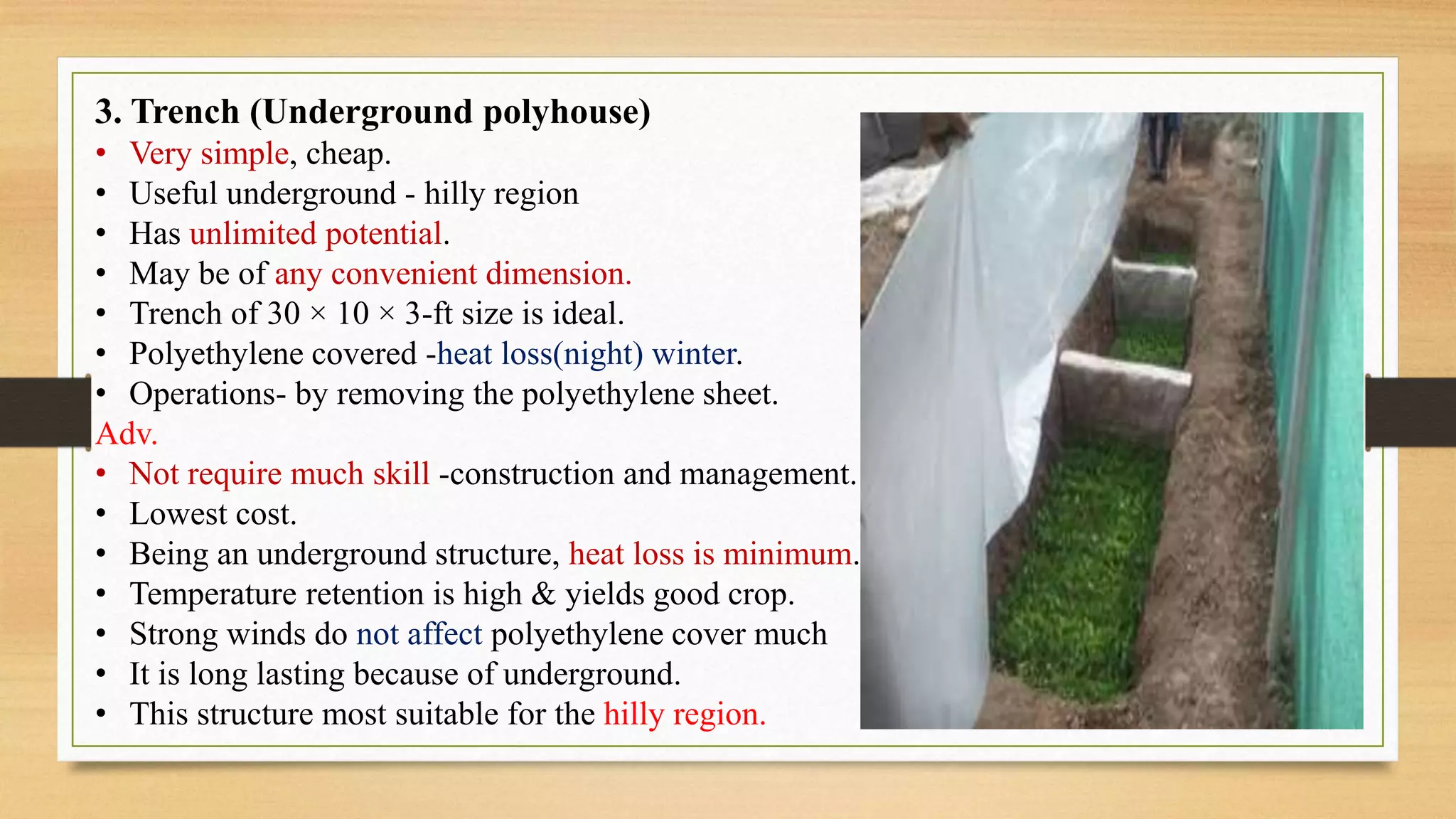Types of polyhouse | PPTX