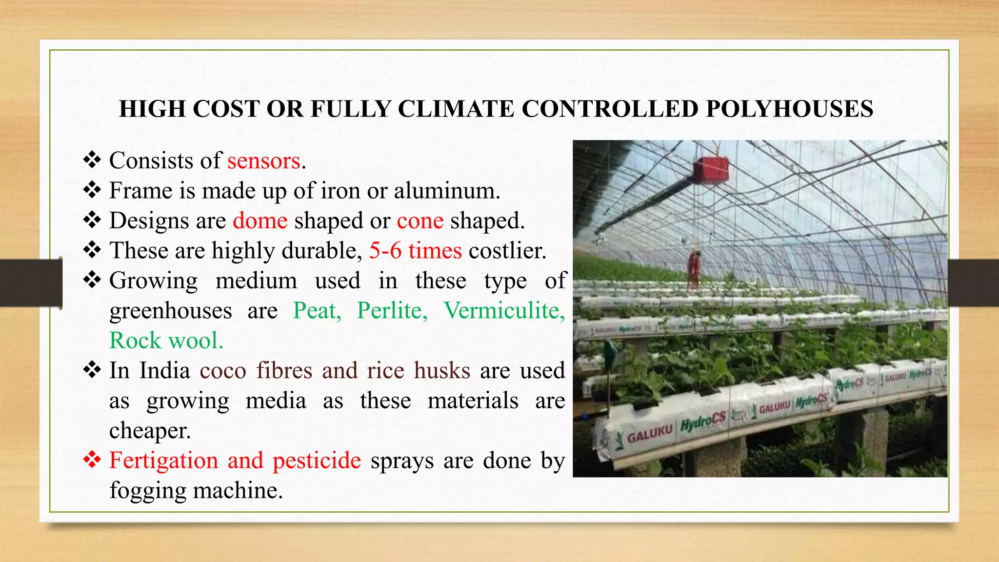 Types of polyhouse | PPTX