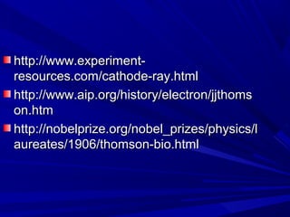 Jj thomson 2 [autosaved] | PPT