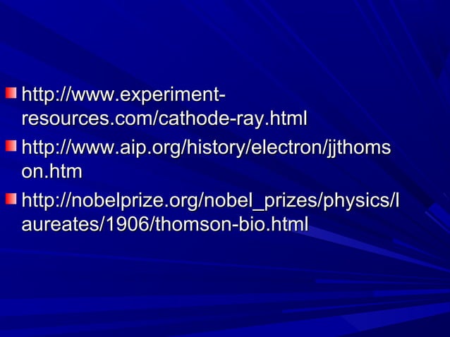 Jj thomson 2 [autosaved] | PPT