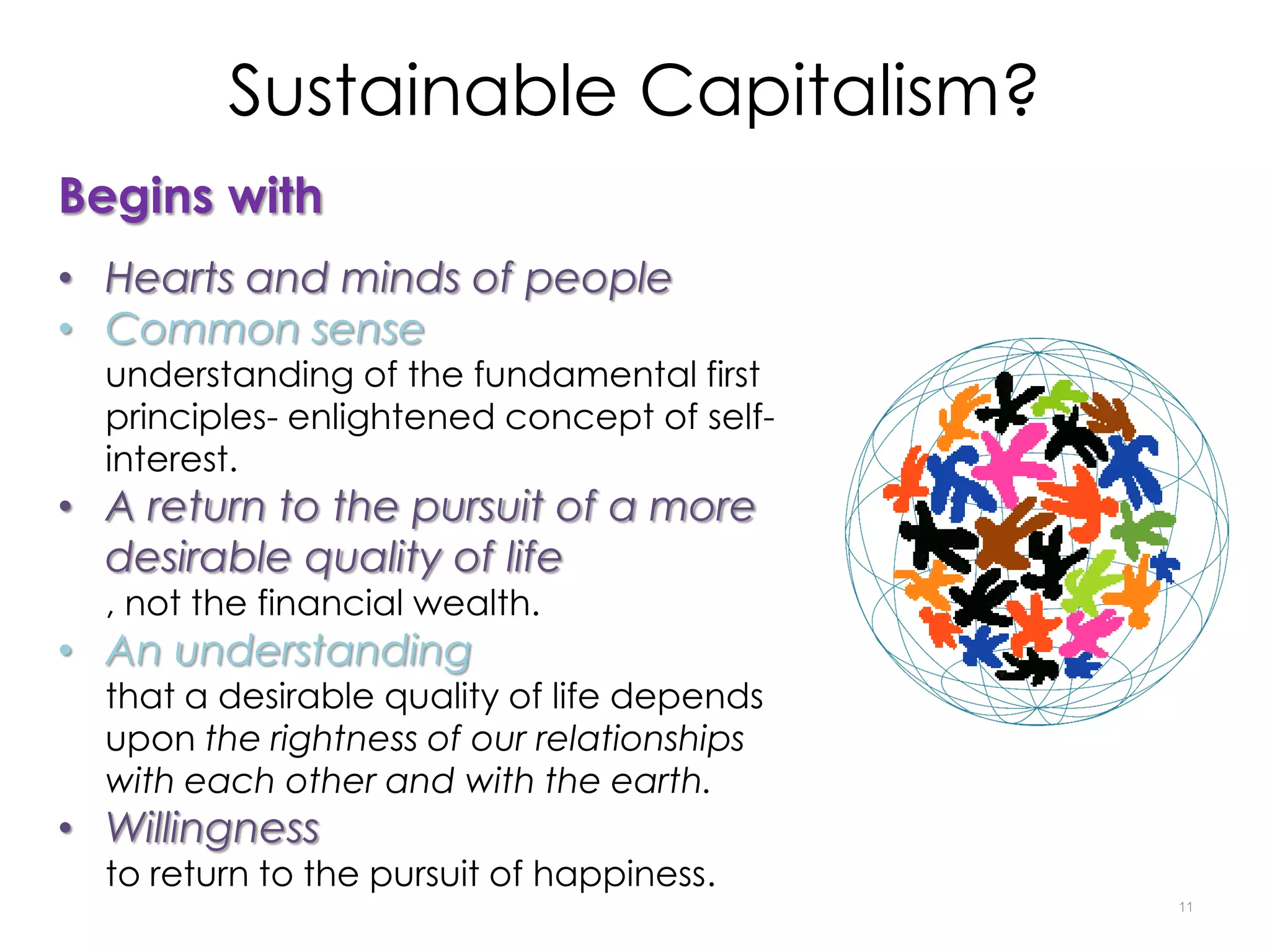 Sustainable capitalism: A Matter of Common sense | PDF