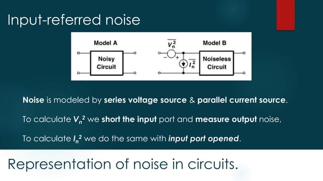 Noise in RF microelectronics | PPT