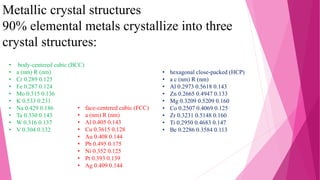crystal structure | PPT