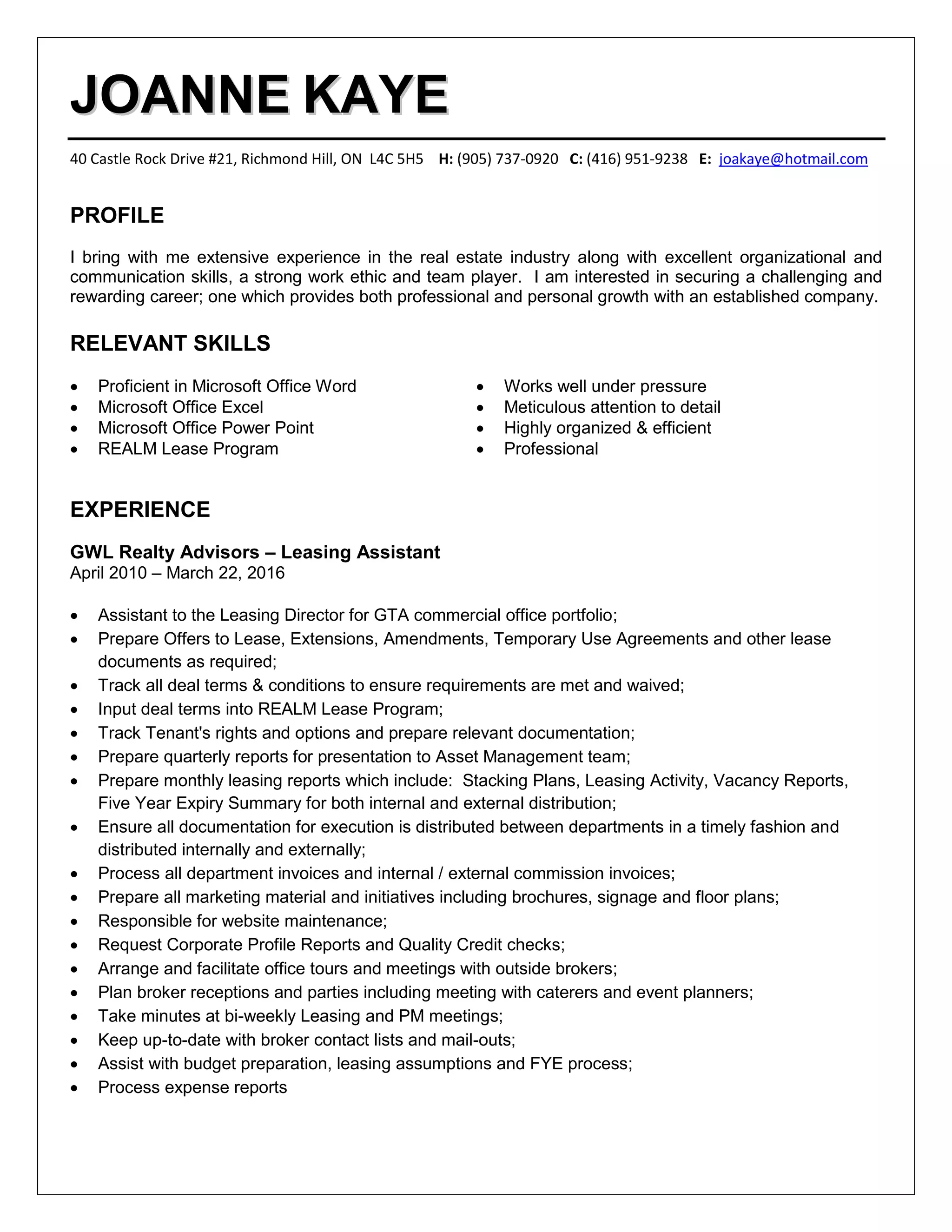 Jk la resume | PDF
