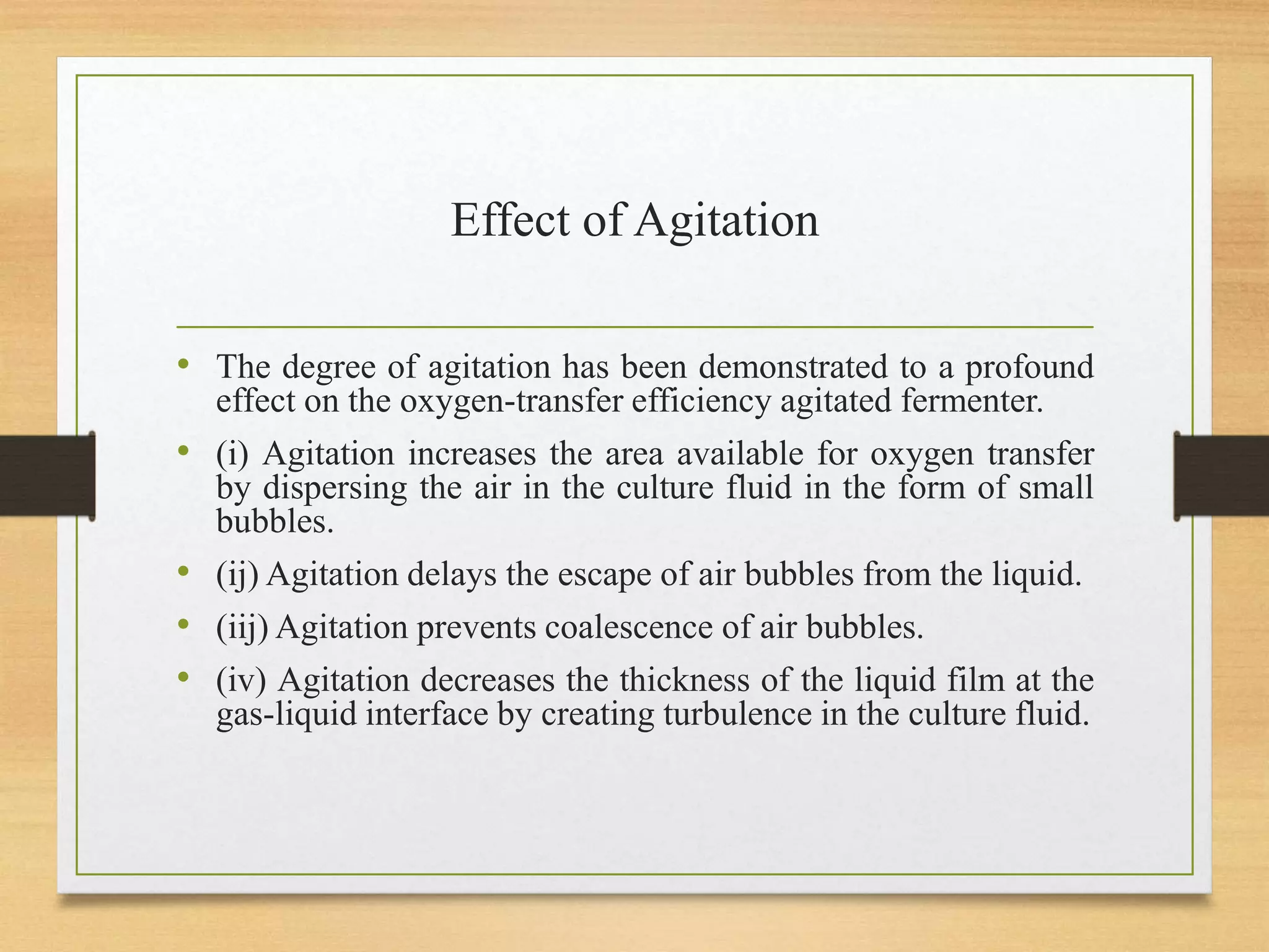 Jk Aeration And Agitation And Heat Transfer In Bioreactors Ppt