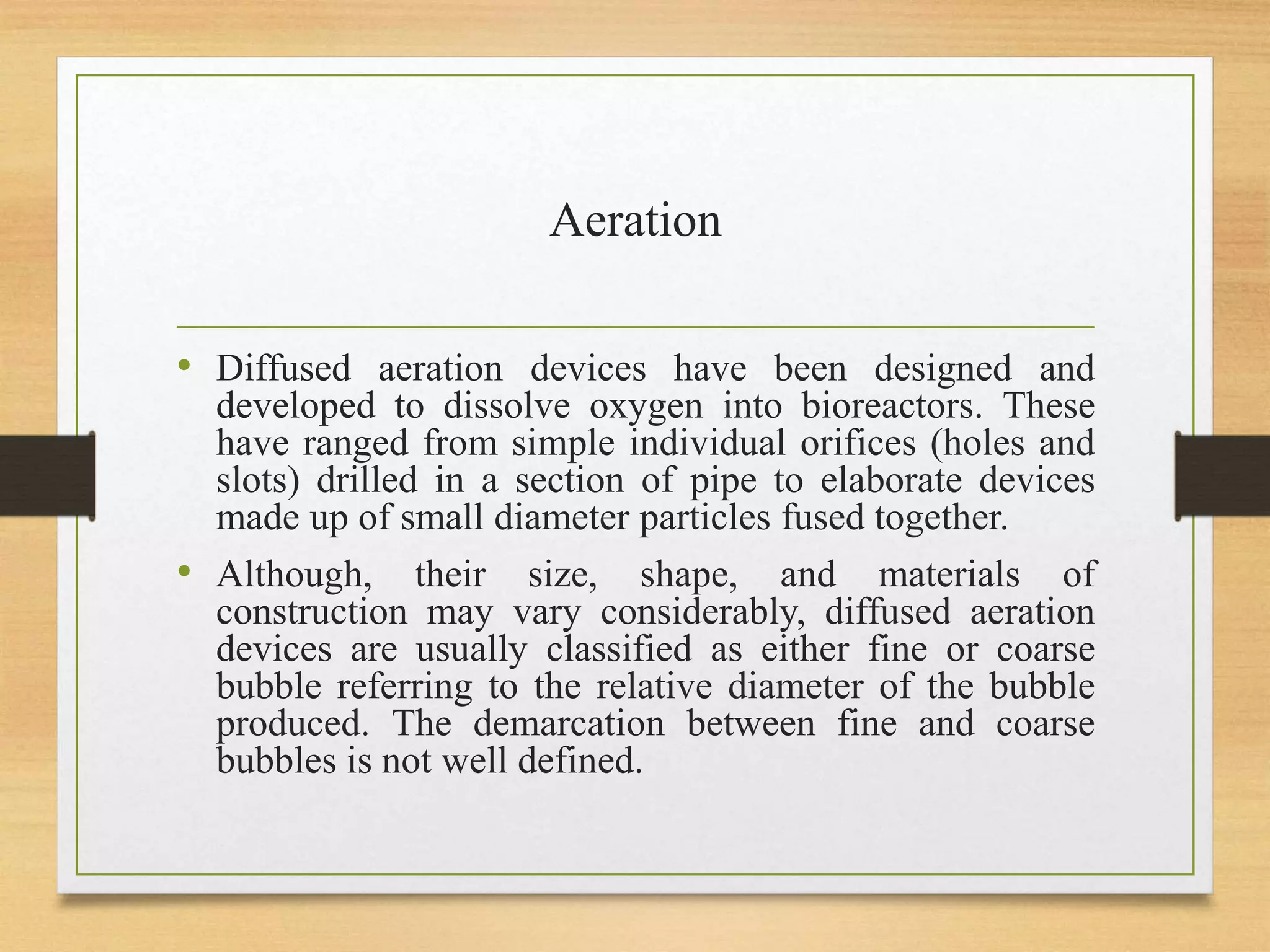 Jk Aeration And Agitation And Heat Transfer In Bioreactors Ppt