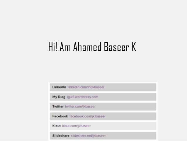 Jk Baseer Visual resume