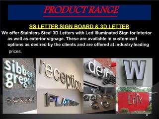 Jkd indoor & and outdoor signage catalog | PDF