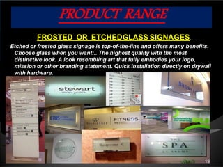 Jkd indoor & outdoor signage catalog | PDF