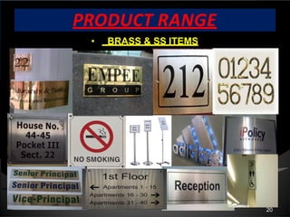 Jkd indoor & outdoor signage catalog | PDF