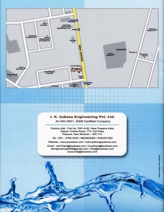 J K Engineering Works, Maharashtra, Diving Systems & Panels | PDF