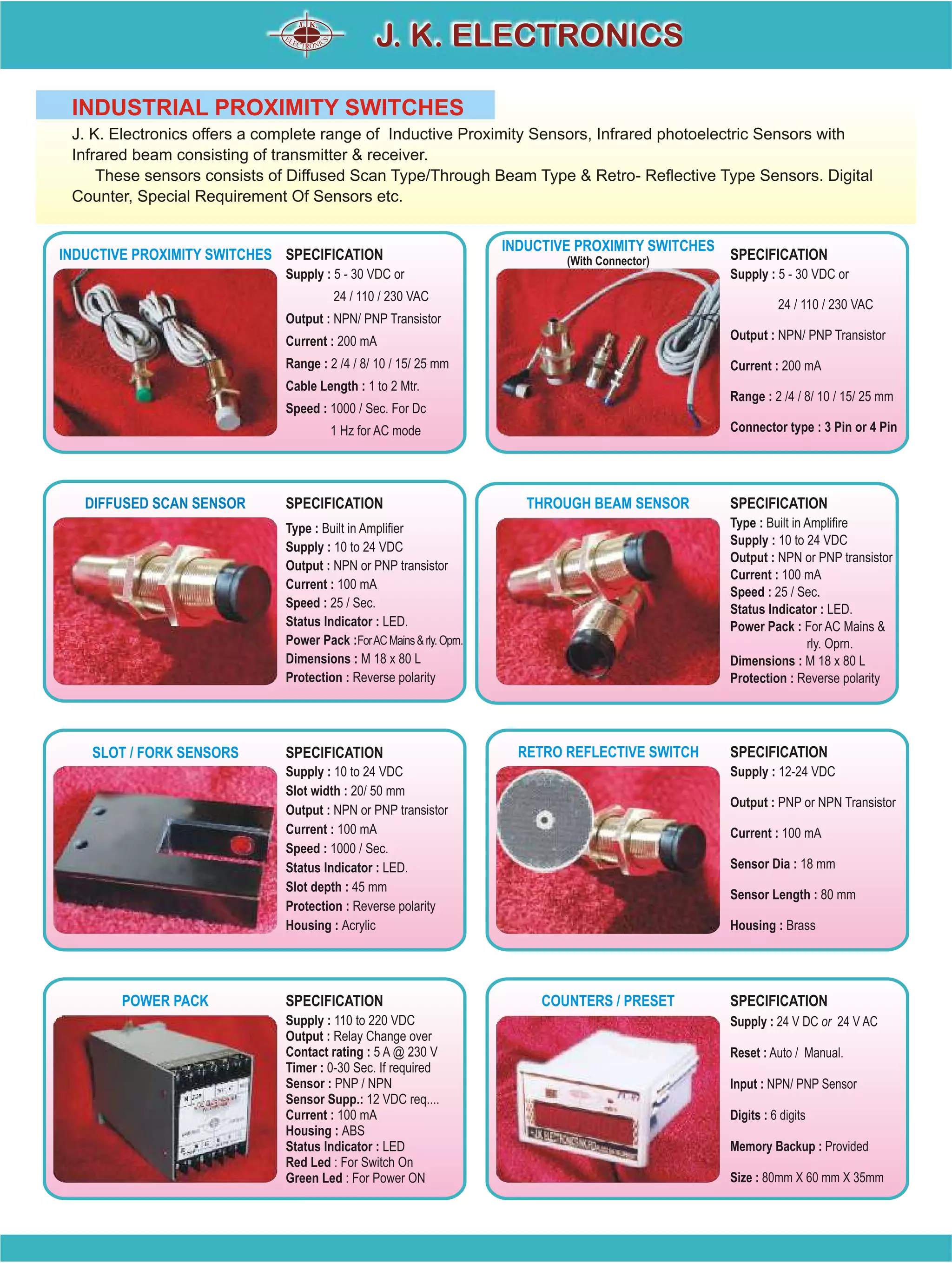 J k electronics brochure 4 2-2009 | PDF