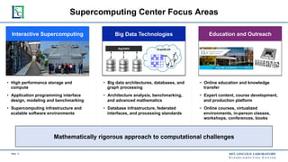 Convergence of Machine Learning, Big Data and Supercomputing | PPT